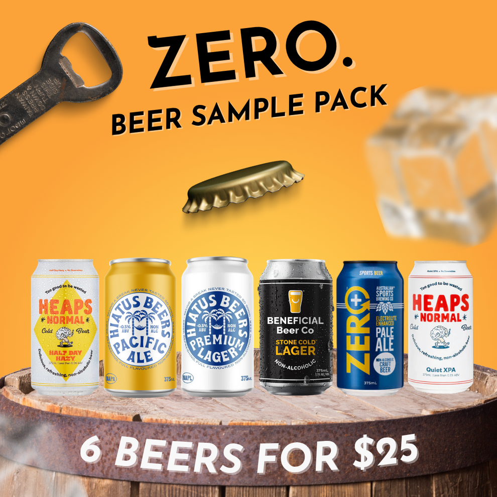 Zero Alcohol Sampler Pack - Non-Alcoholic Beers – The Zero Club